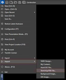 Importing SketchUp & FBX Objects